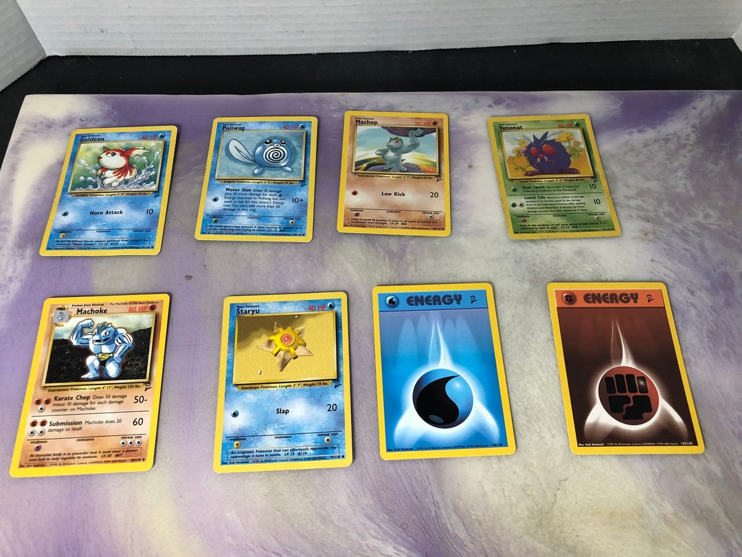 Vintage Pokemon Trading Card Game Base Set 2 Unlimited Lot pokemon WOTC ...