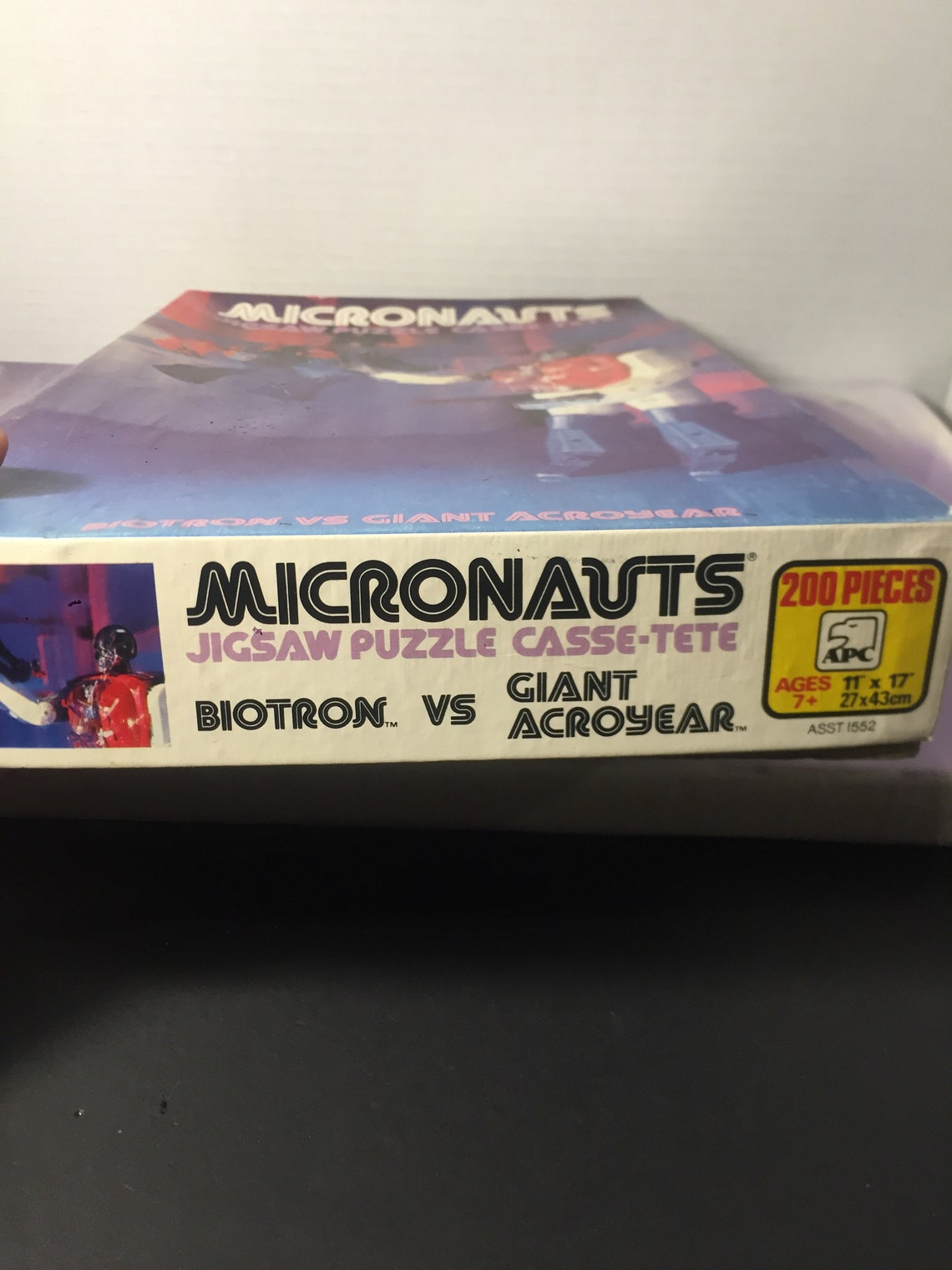 Vintage MICRONAUTS Puzzle MIB Giant Acroyear BIOTRON Mego | Etsy