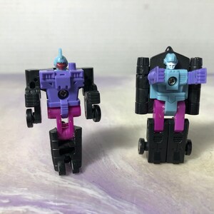 Transformers G1 Vintage Rare Original Micromaster FIRESHOT and VANQUISH ...