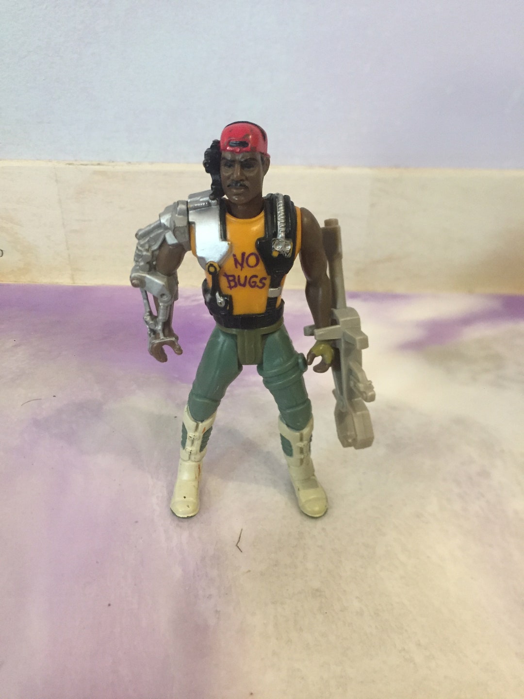 Vintage Aliens Space Marine Man Sergeant Apone Action Figure Kenner ...