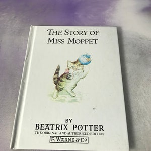 Vintage the Story of Miss Moppet - by Beatrix Potter - Children's Story ...