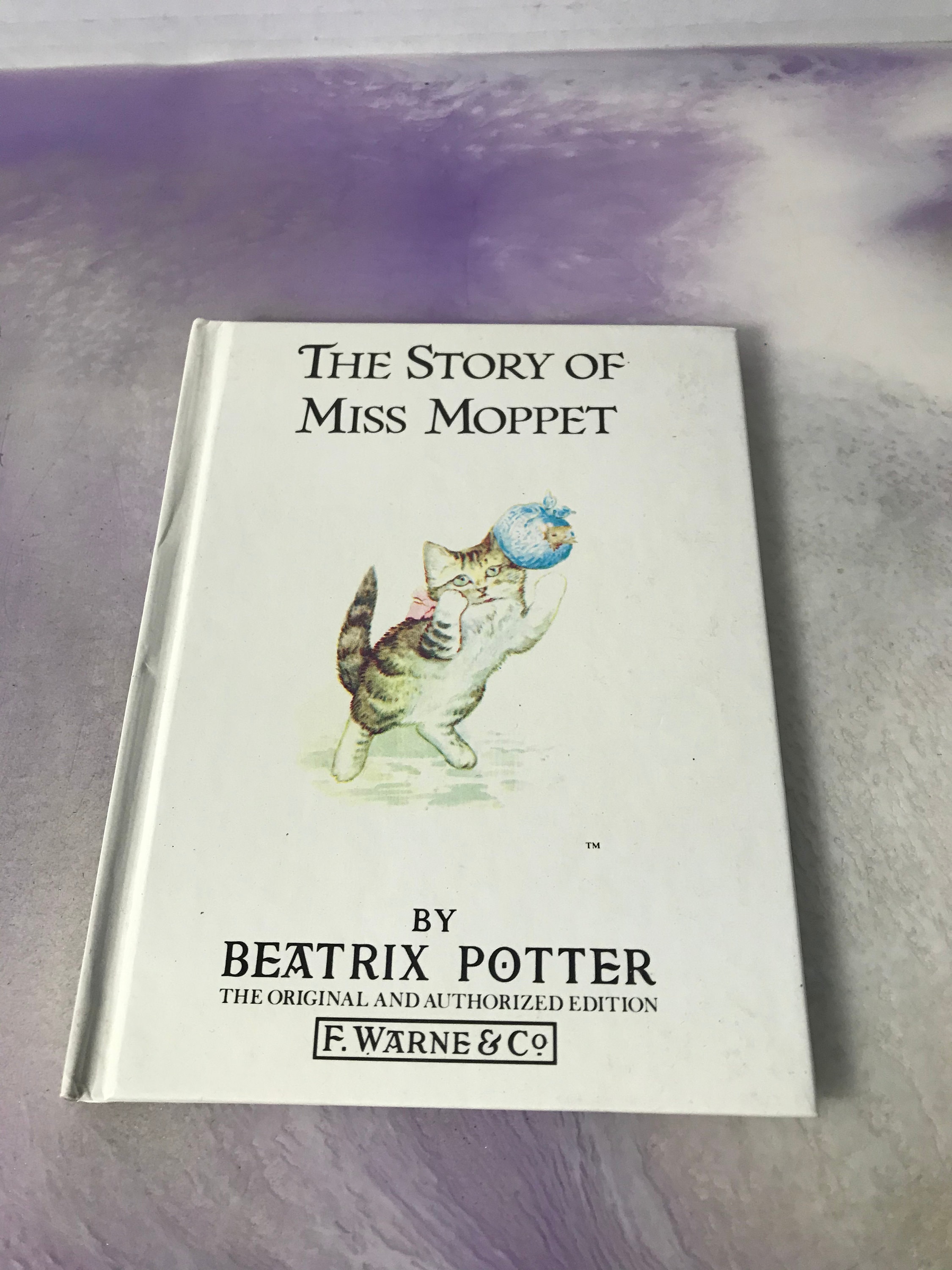Vintage the Story of Miss Moppet - by Beatrix Potter - Children's Story ...