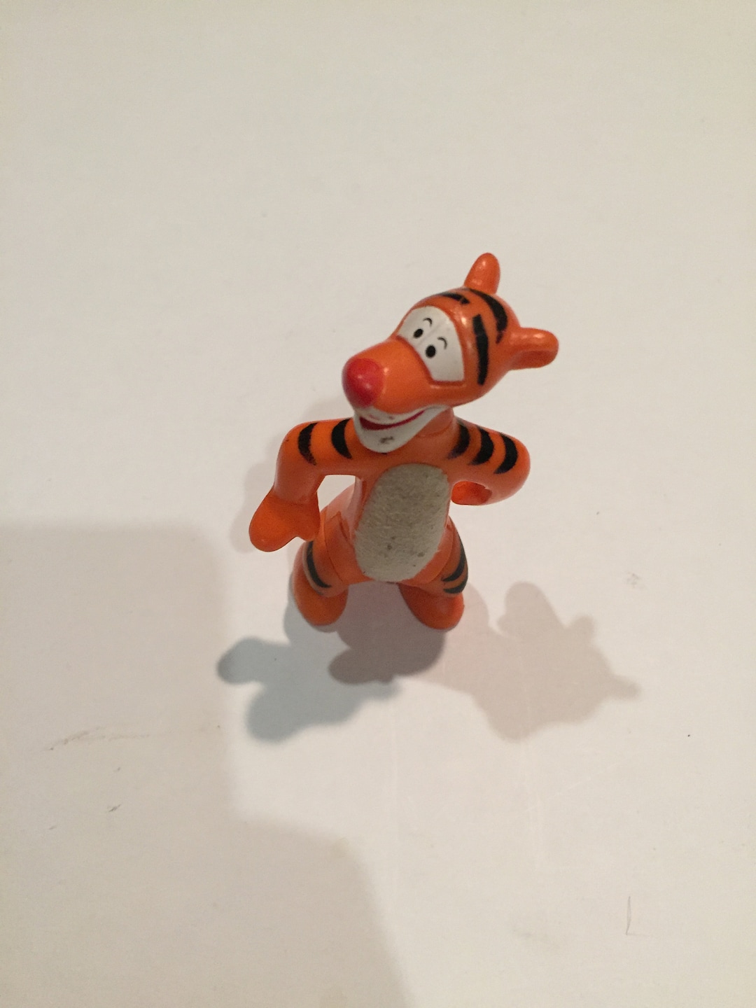 Vintage Winnie the Pooh TIGGER Furry Belly Cake Topper Figure 1990's ...