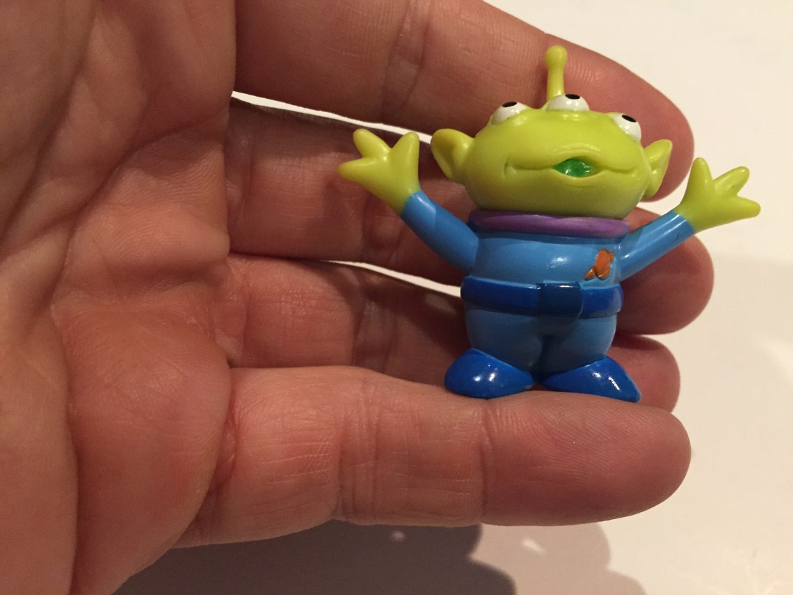 Vintage Disney Pixar Toy Story PVC Figure ALIEN Rare - Etsy
