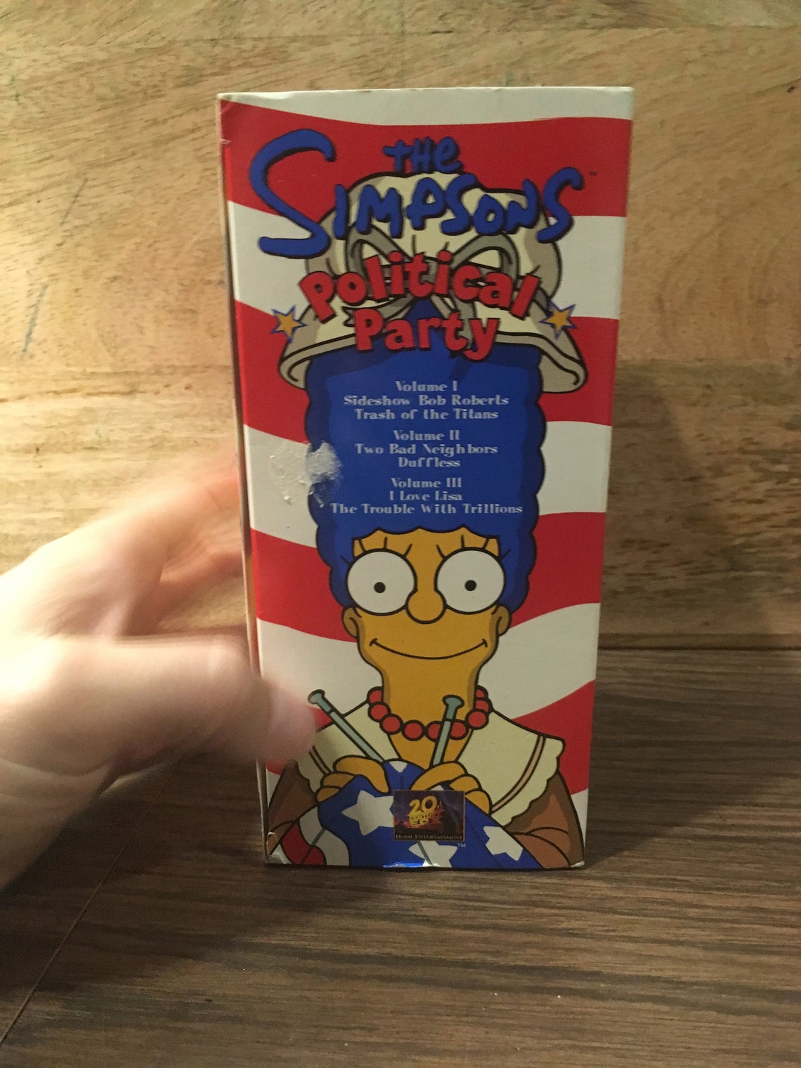 The Best of the Simpsons Political Party Box Set VHS 3-tape | Etsy