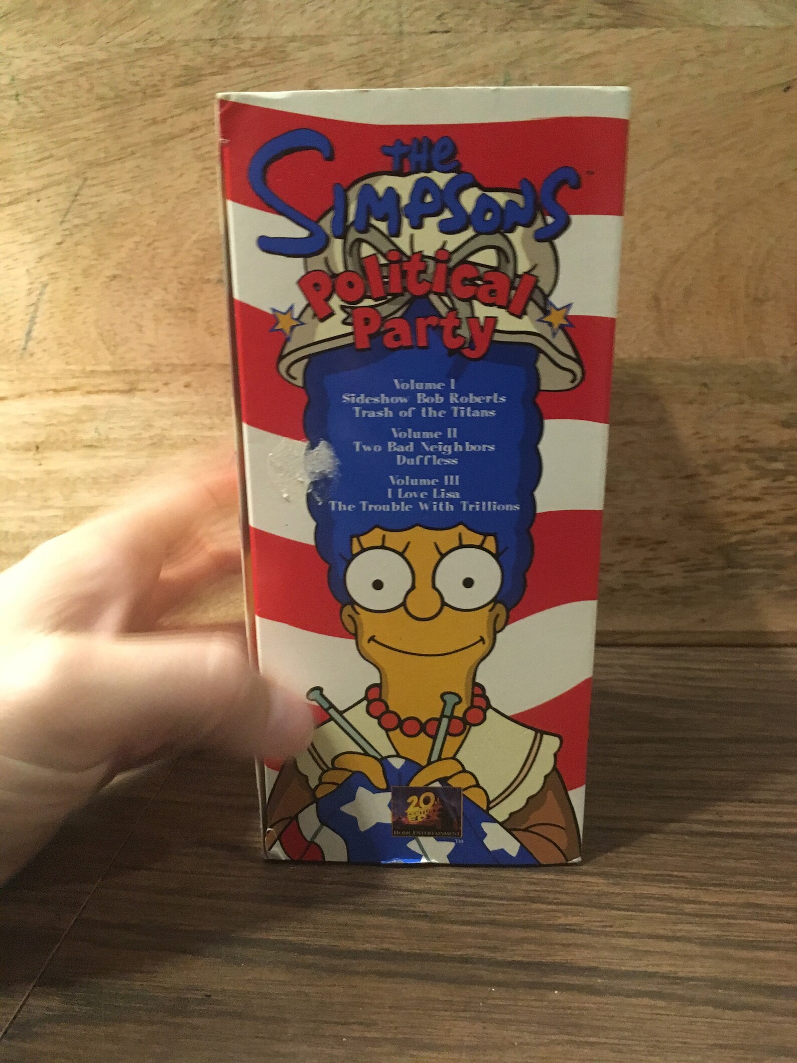The Best of the Simpsons Political Party Box Set VHS 3-tape | Etsy