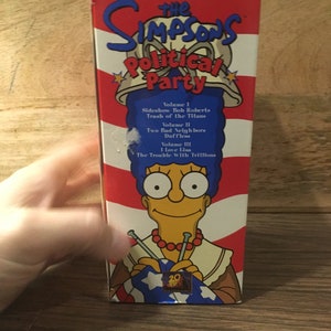 The Best of the Simpsons Political Party Box Set VHS 3-tape Set ...