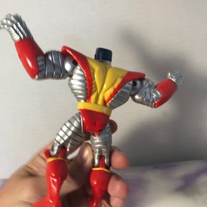 Vintage X-men Toy Biz 90's - COLOSSUS - (toybiz 1990'S ) Marvel Action ...