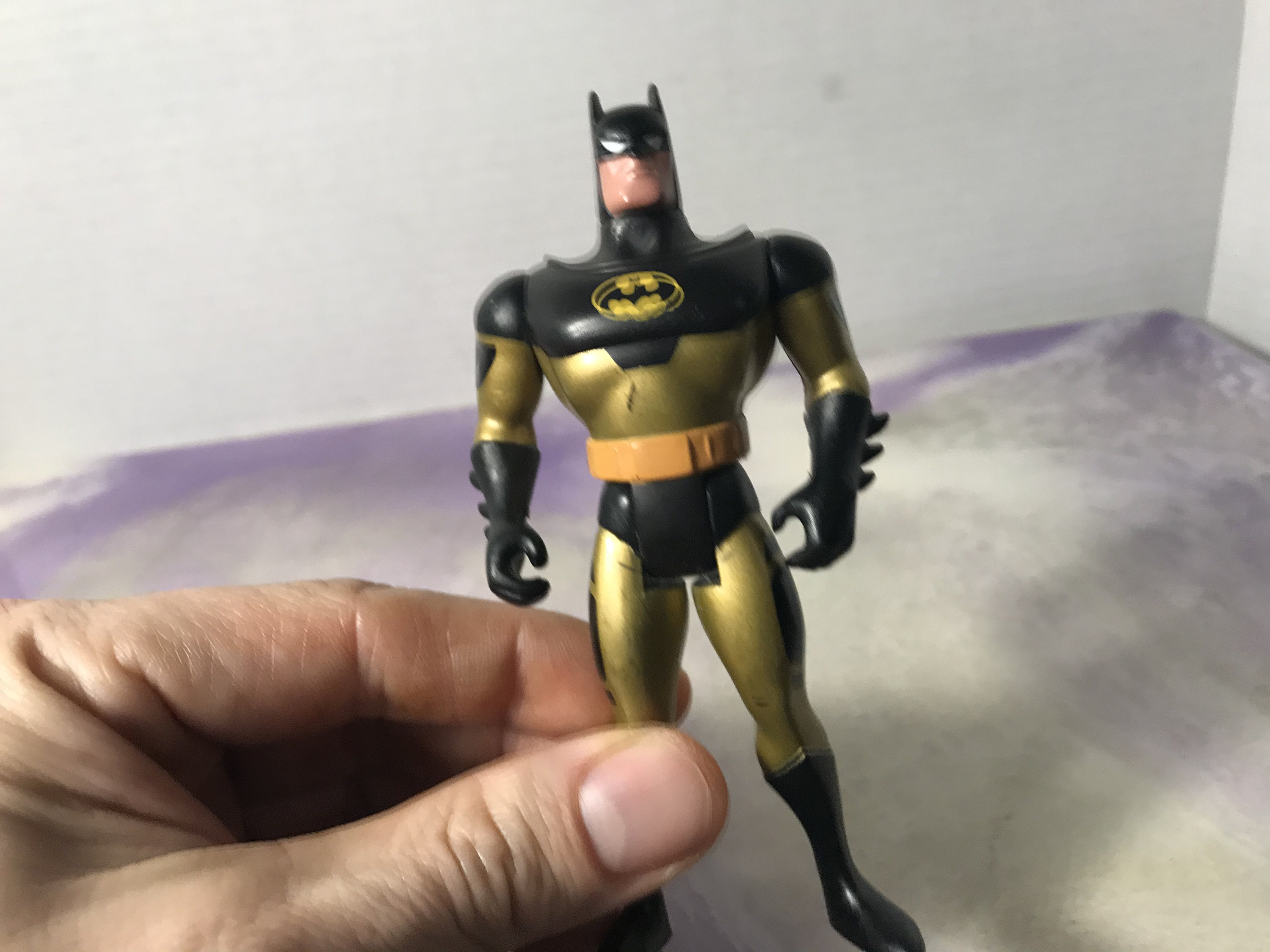 Action Figures Vintage 1994 kenner batman figure Black and Green Outfit ...