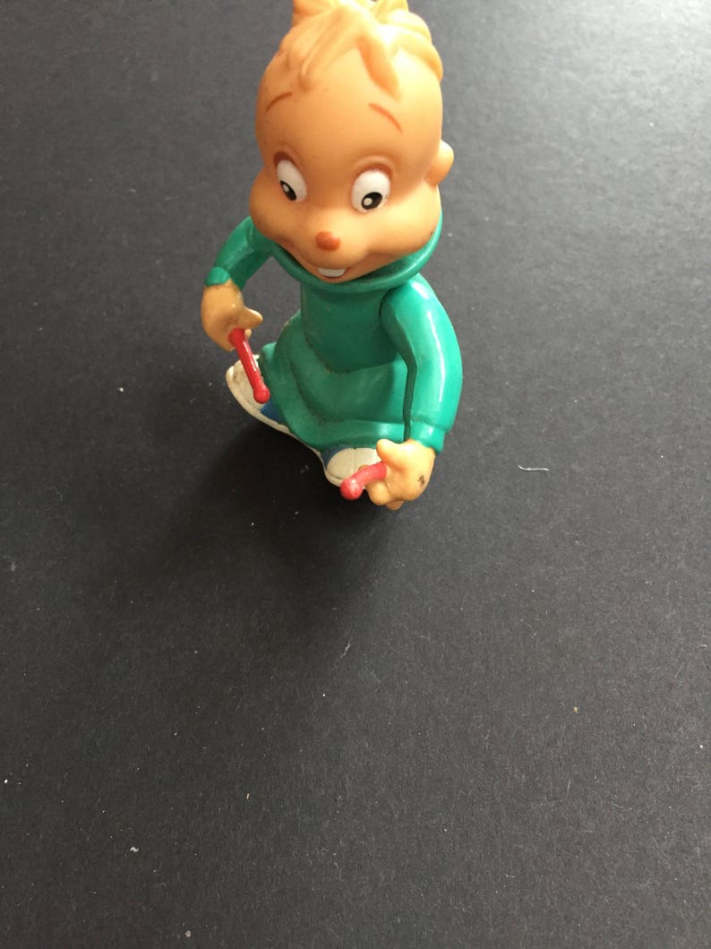 Vintage Alvin and the Chipmunks 1991 Figure ToyCake Topper Theodore on ...