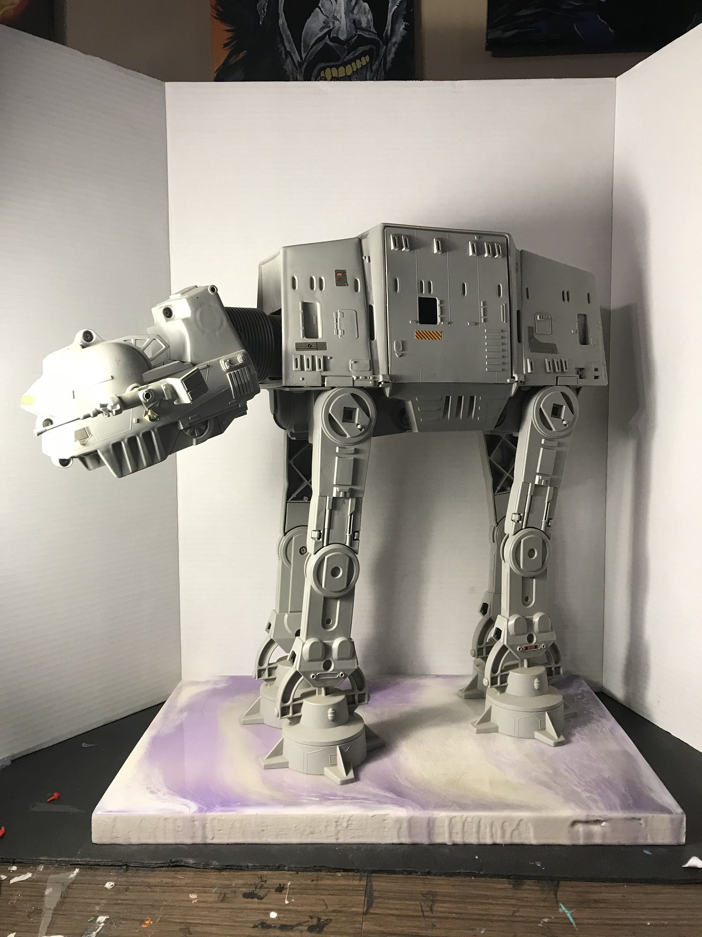 Vintage Star Wars AT AT Walker 1981 Kenner Incomplete Vintage Star Wars Nostalgia Etsy Australia