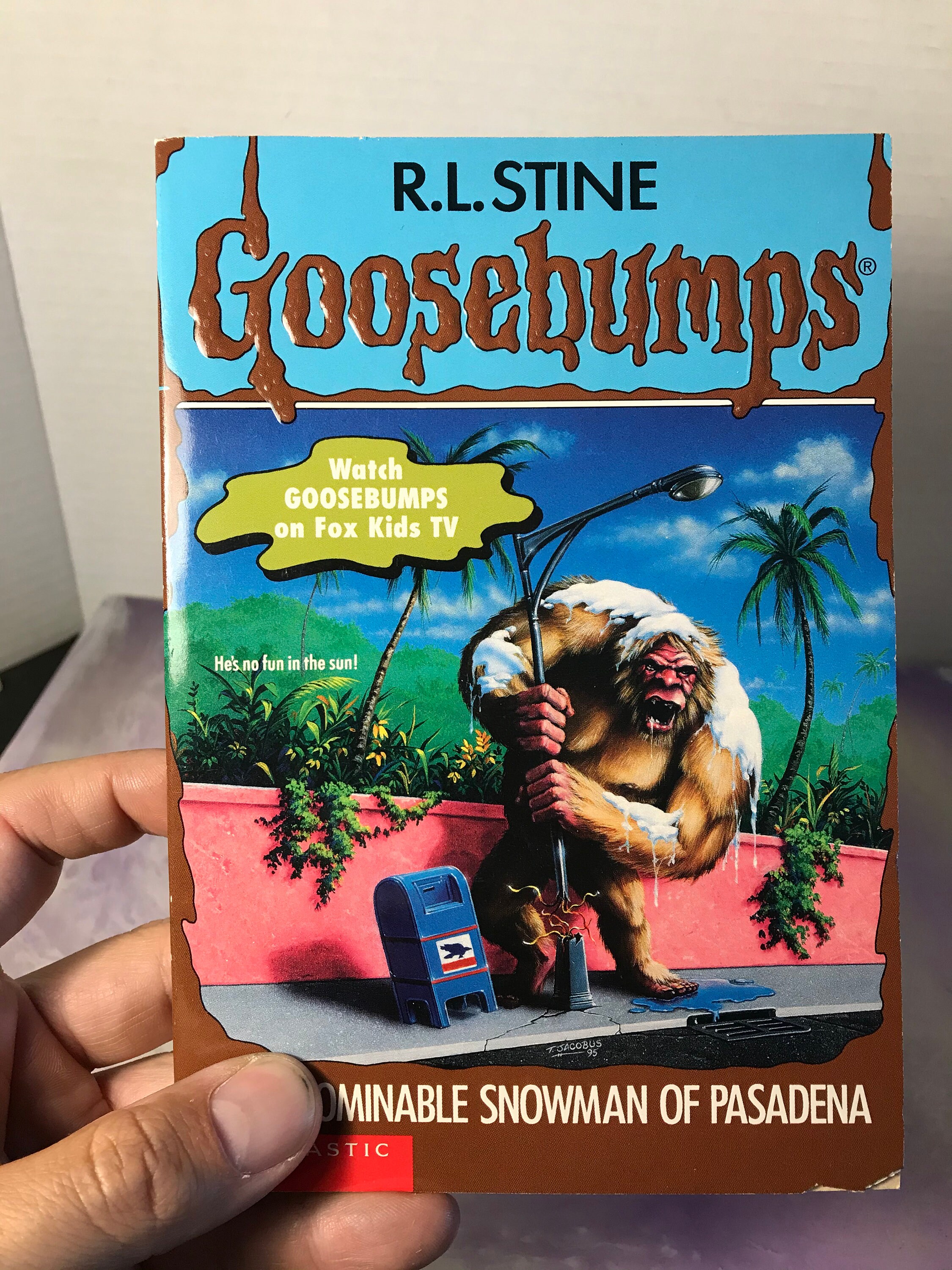 Vintage The Abominable Snowman of Pasadena Goosebumps 38 | Etsy
