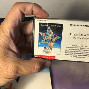 Vintage Draw Me a Star - Eric Carle - Book and Tape Combo - Vintage ...
