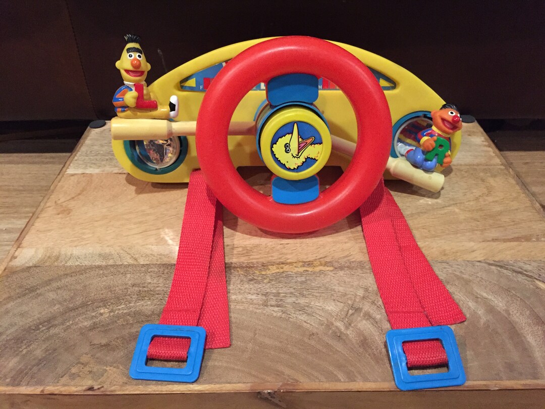 Vintage TYCO Sesame Street Productions - Jim Henson - Steering Wheel ...