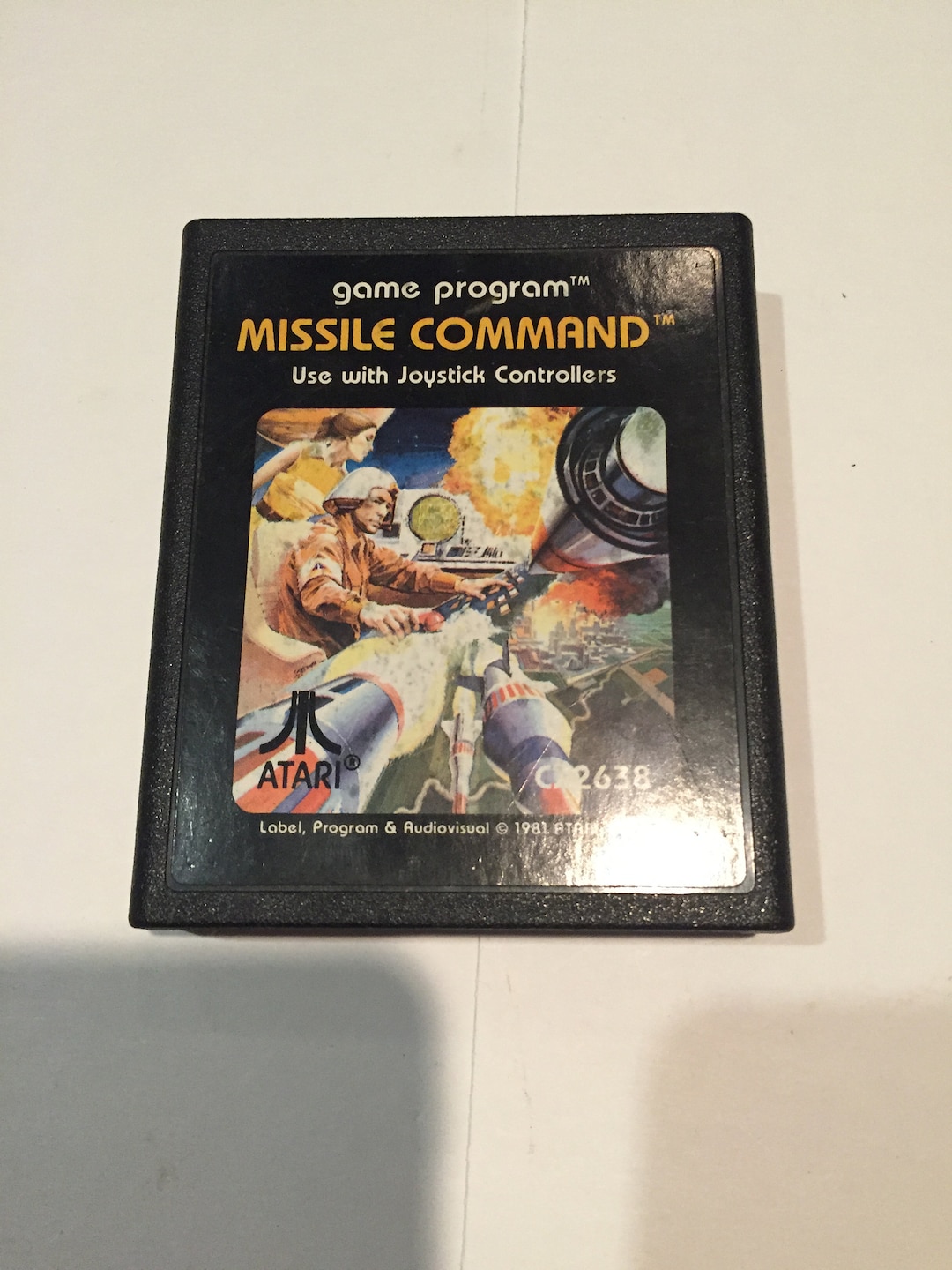 Vintage 1980s Atari Video Game System MISSILE COMMAND - Rare Vintage ...