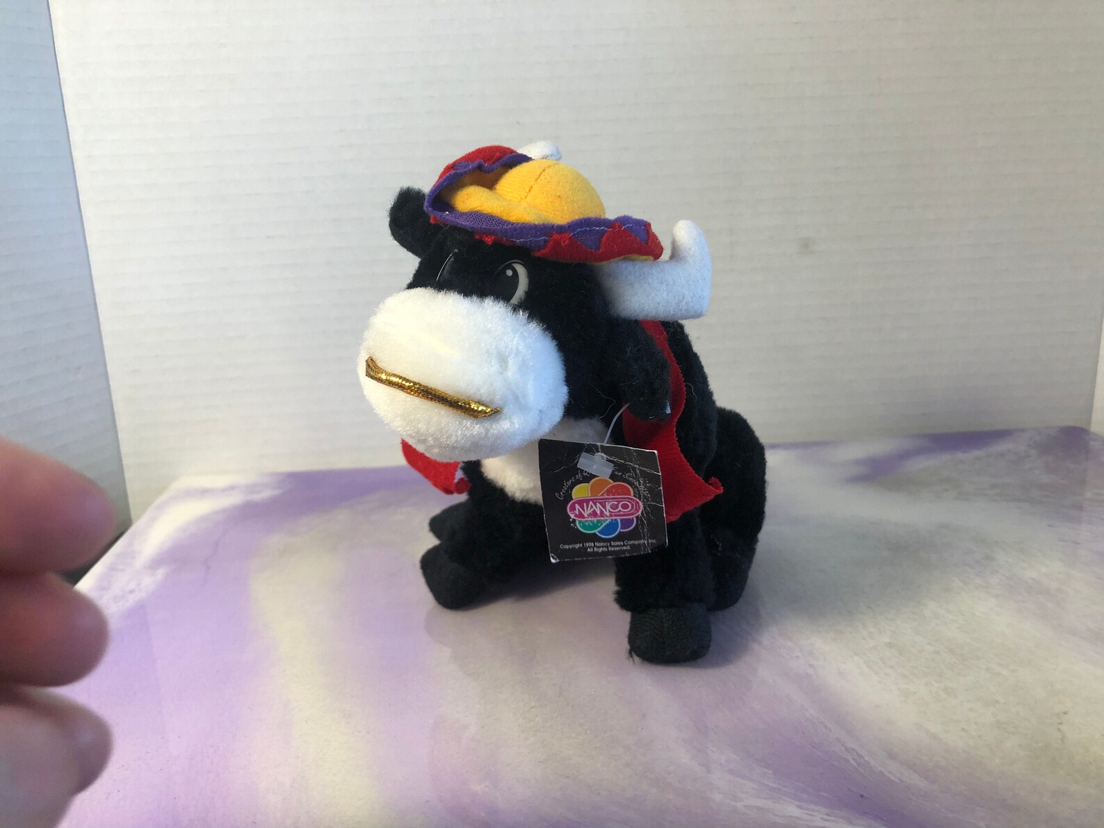 Rare Nanco Vintage 1992 Chico the Bull New With Tags | Etsy