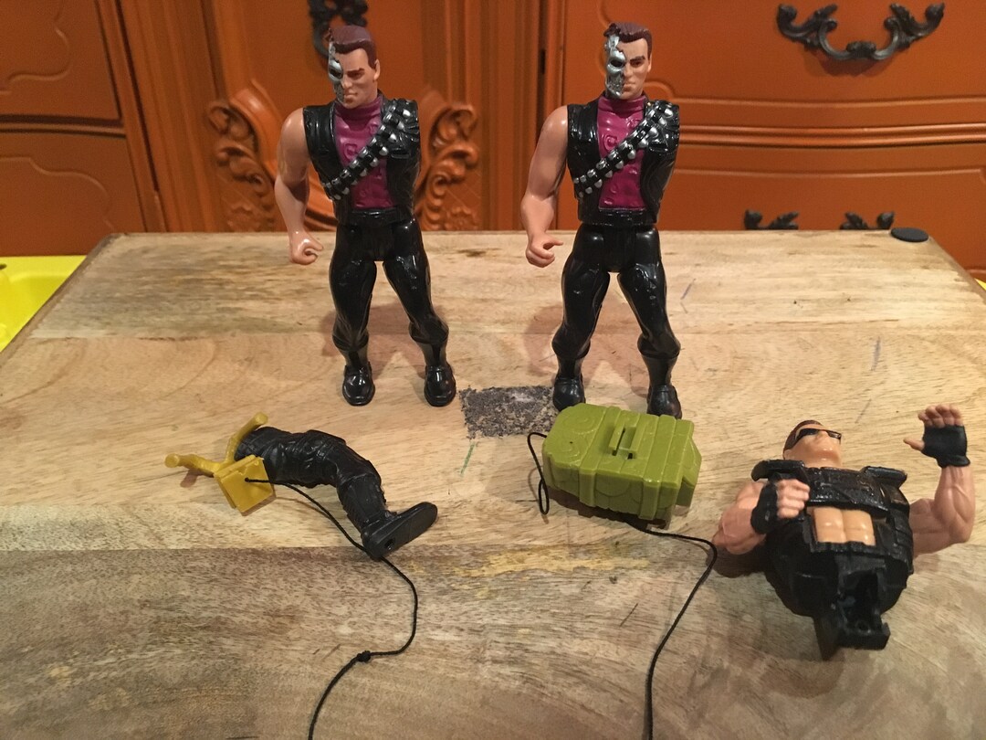 Vintage 1991 Kenner Terminator 2 T2 Action Figure T-1000 Used - Etsy