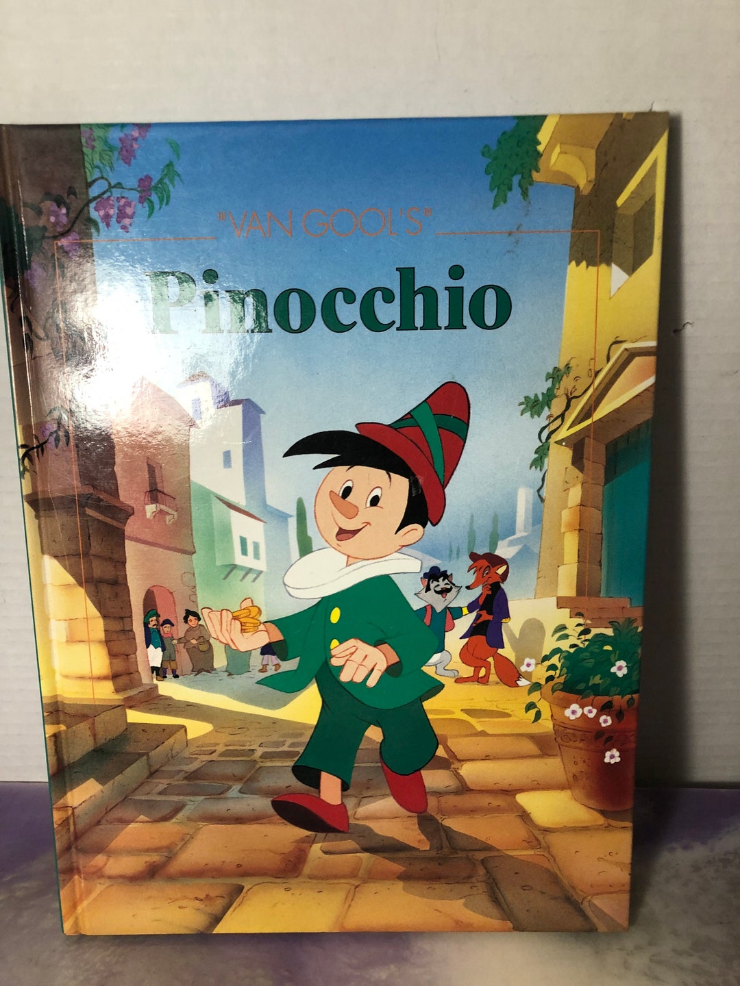Vintage 1990's Van Gools Pinocchio - Hardcover Children's Book - Large ...