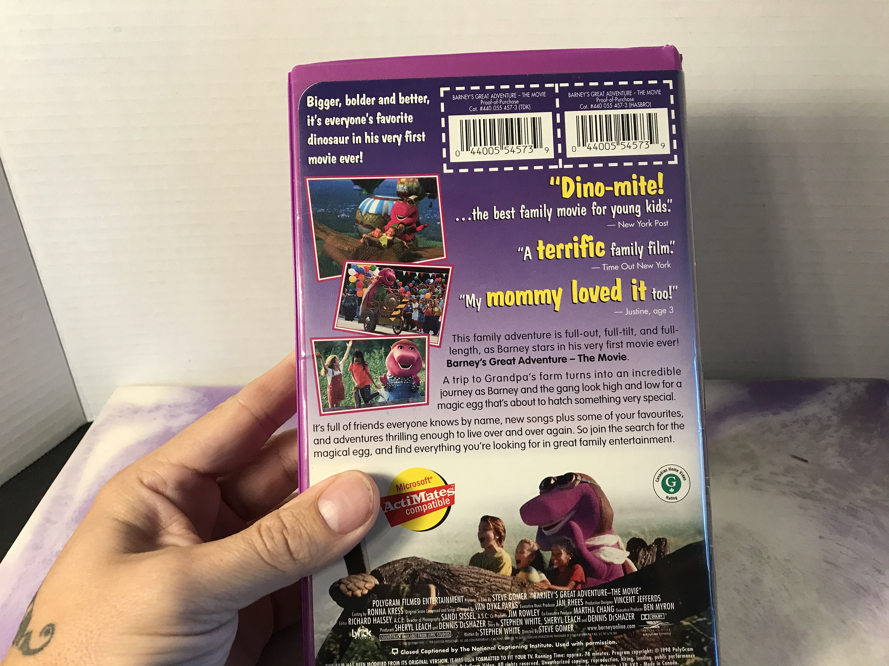 Vintage Barneys Great Adventure the Movie Full Length - Etsy