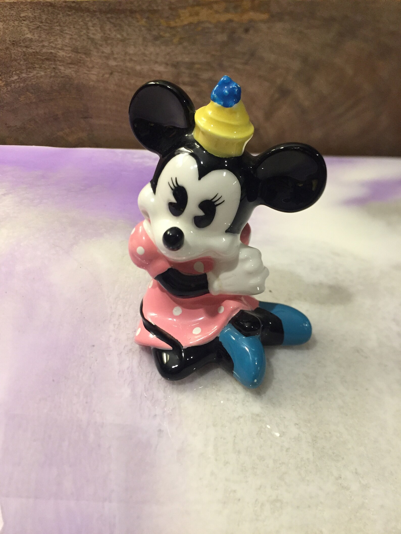 Vintage Disney Minnie Mouse Ceramic Statue Display Piece | Etsy