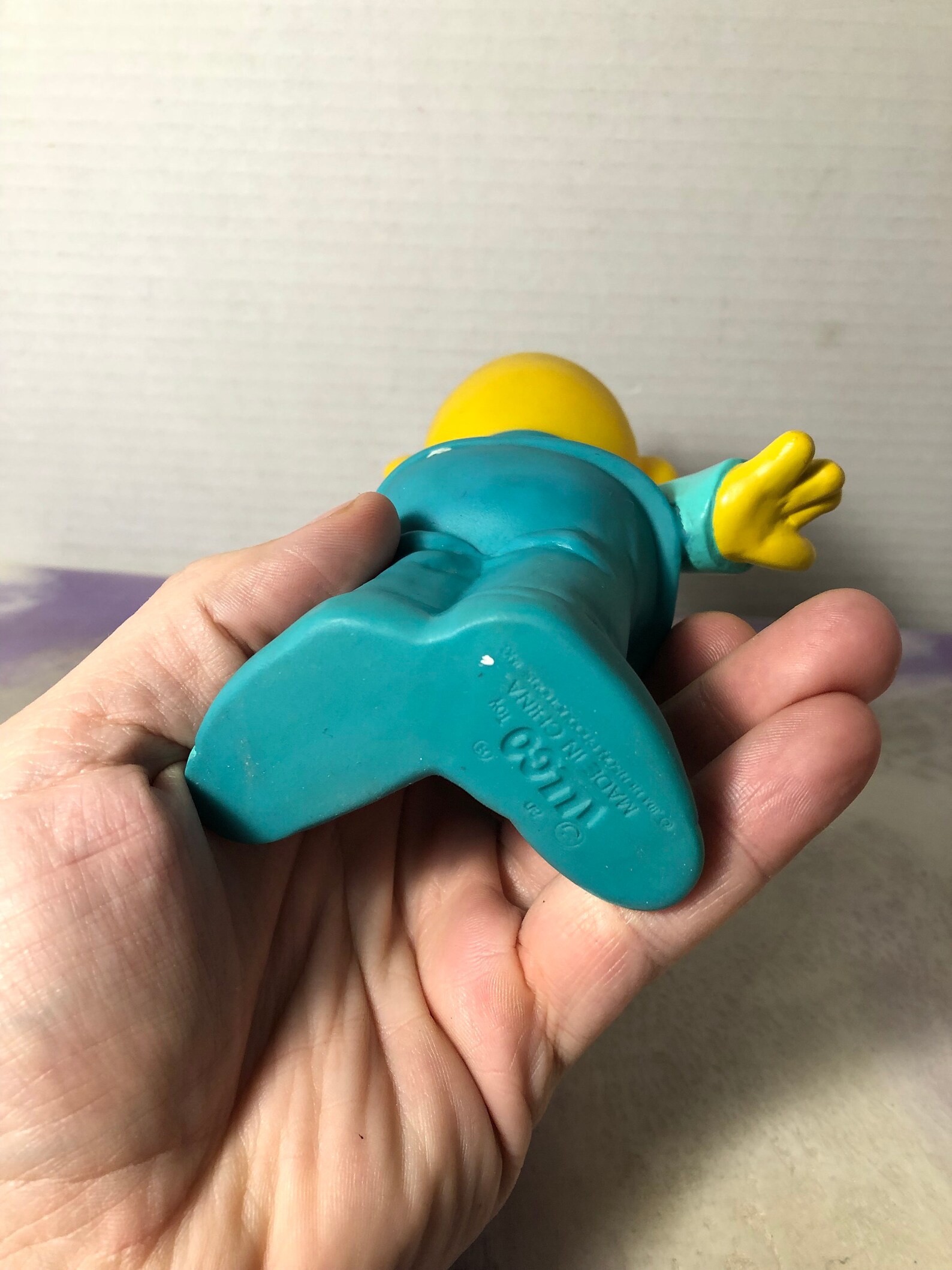 Vintage 1990's Sesame Street Baby Bert Piggy Bank PVC Toy Cake Topper ...