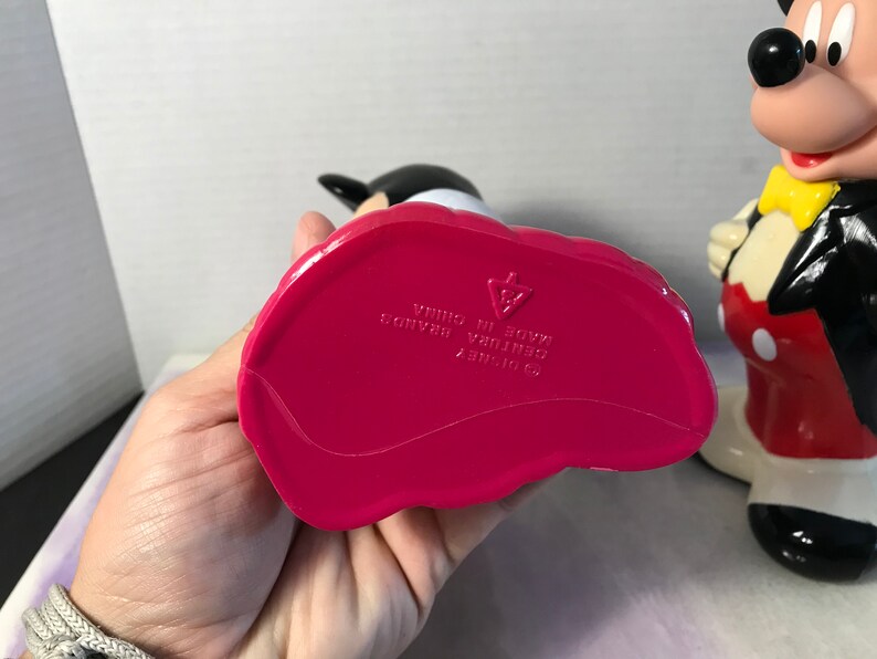 Vintage Walt Disney Mickey and Minnie Mouse Empty Soaky Styled | Etsy