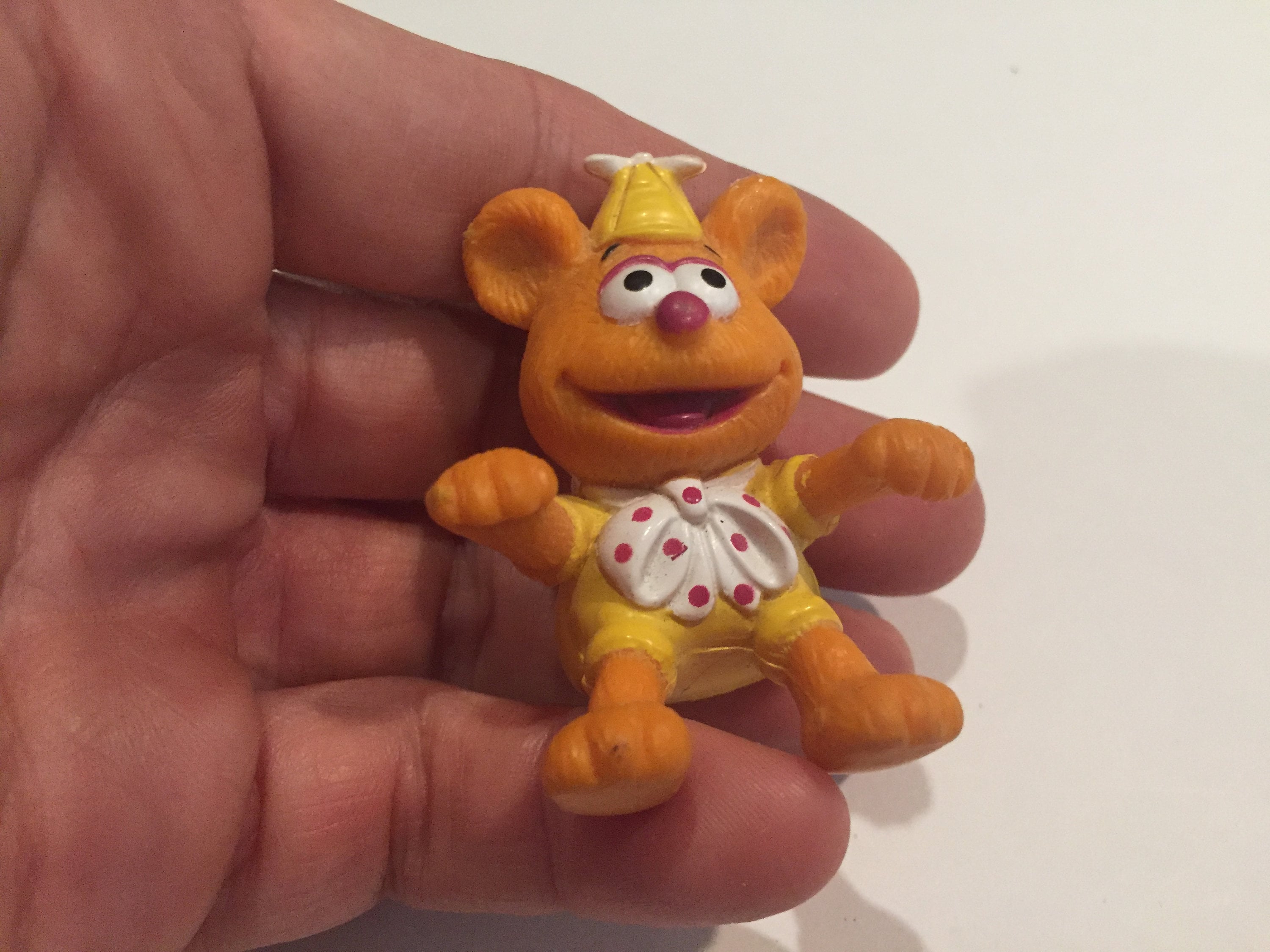 Vintage 1986 Muppet bebés Fozzie el oso PVC figura pastel | Etsy
