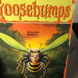 Vintage Why I'm Afraid of Bees goosebumps by R.L. Stine | Etsy
