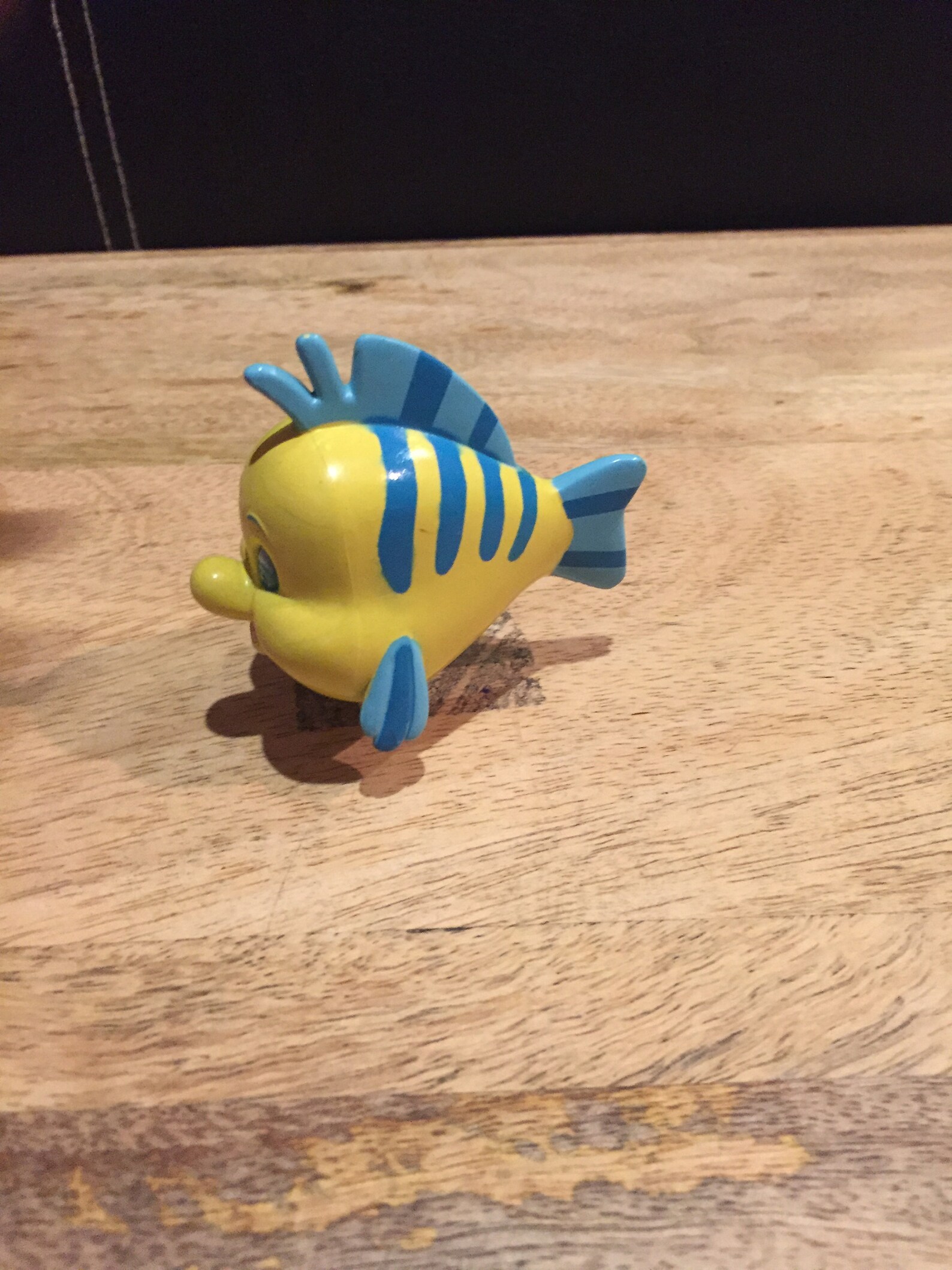 Vintage Disney the Little Mermaid Large FLOUNDER Figure Cake Topper ...