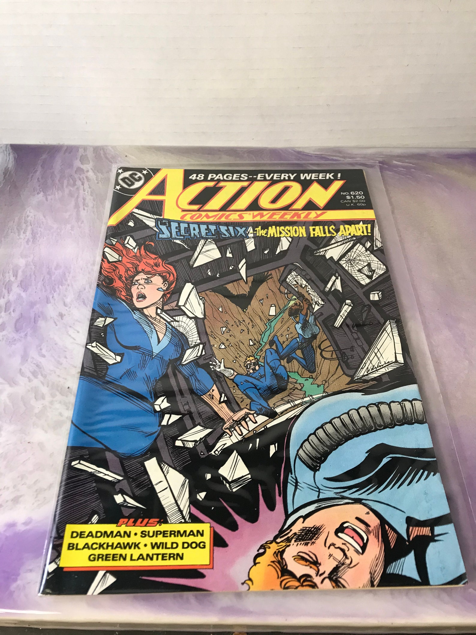 Vintage DC Comics Action Comics Weekly 620 década de 1980 - Etsy España