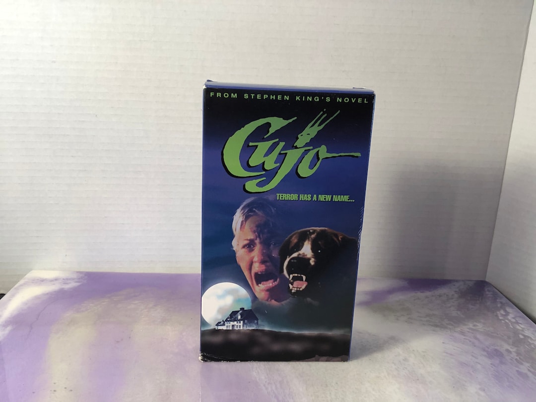 Vintage Stephen King's CUJO VHS Movie Tape Video 1990's Release Horror Stephen King. - Etsy
