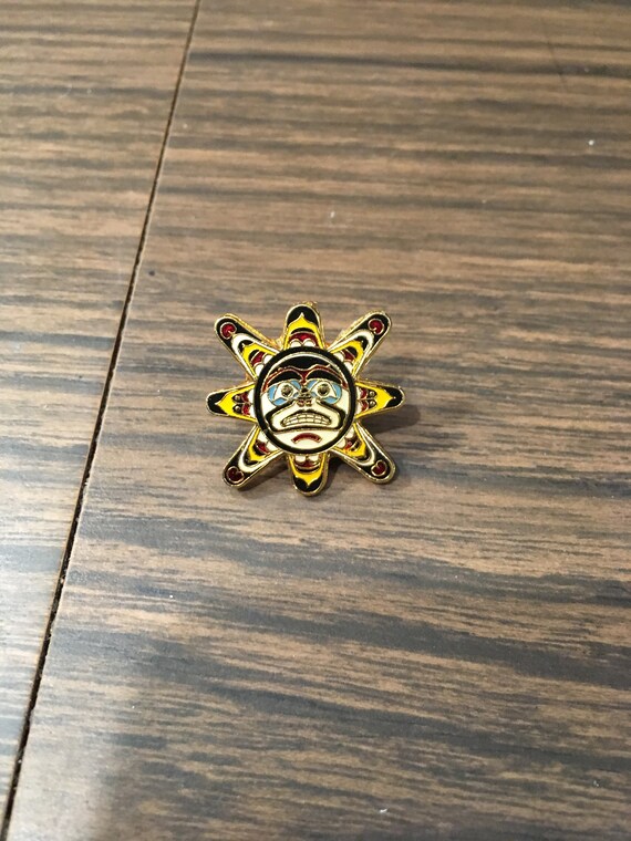 Vintage Native American Sun Pin Rare Vintage Native American | Etsy