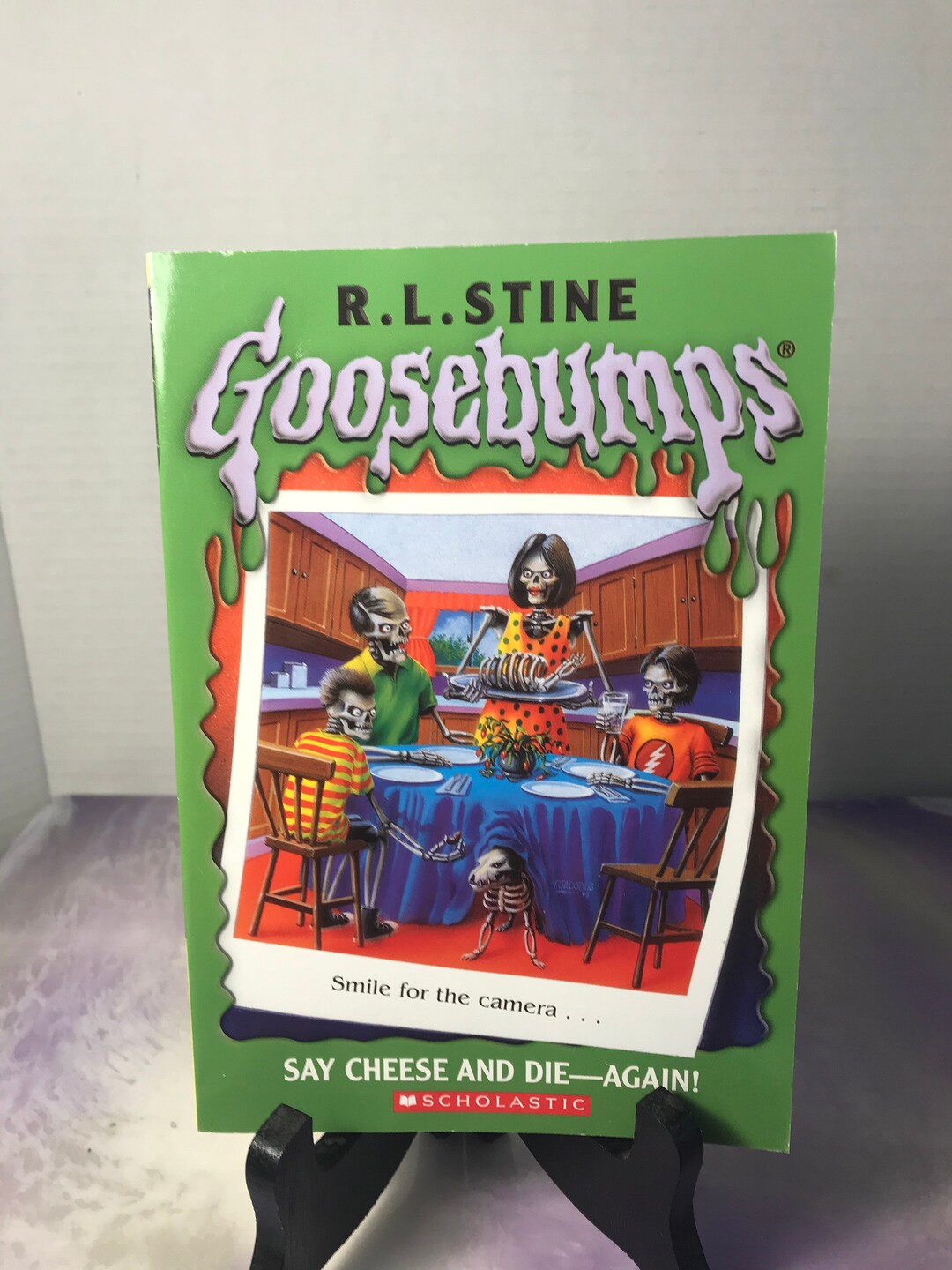 Vintage Say Cheese and Die, Again (goosebumps ) by R.L. Stine ...