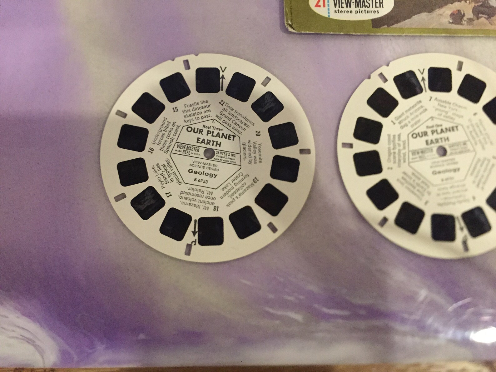 Vintage Sawyer's View-master Viewmaster Reels Our Planet - Etsy