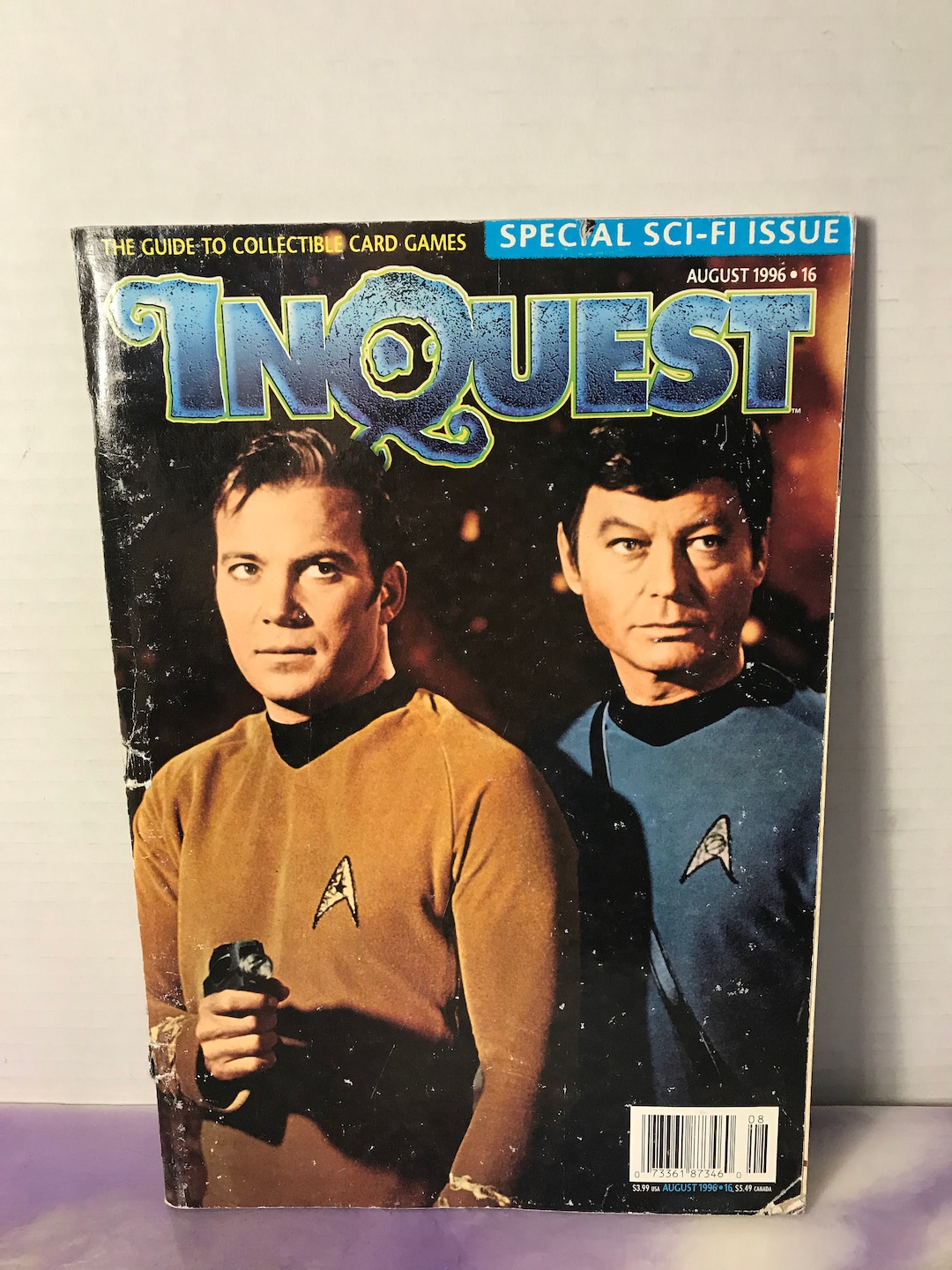 Vintage Rare INQUEST Magazine August 1996 16 Awesome Piece of Nostalgia ...