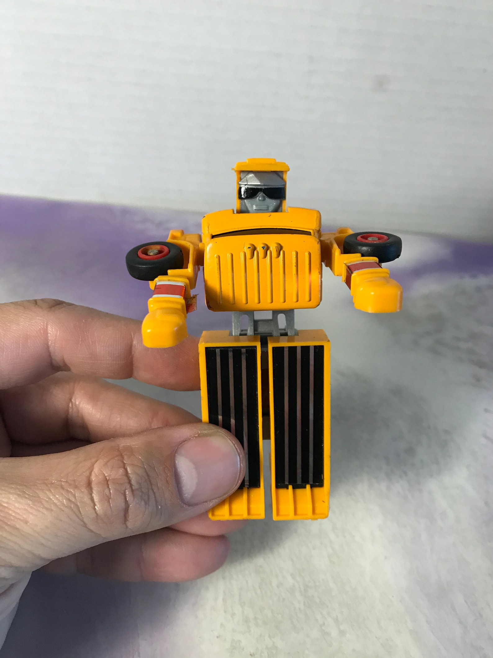 Vintage Gobots Styled Moto-Bot Dump Truck Action Figure | Etsy