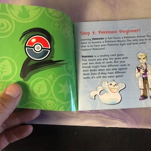 Vintage Pokemon Trading Card Game Advance Starter Rules Version 1 ...