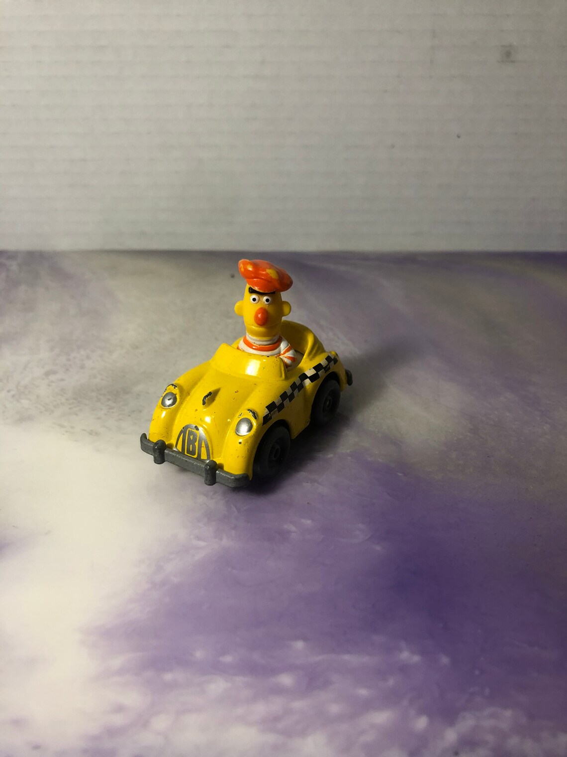 Vintage Bert Die Cast Taxi Cab Car 1981 Muppets Sesame Street - Etsy