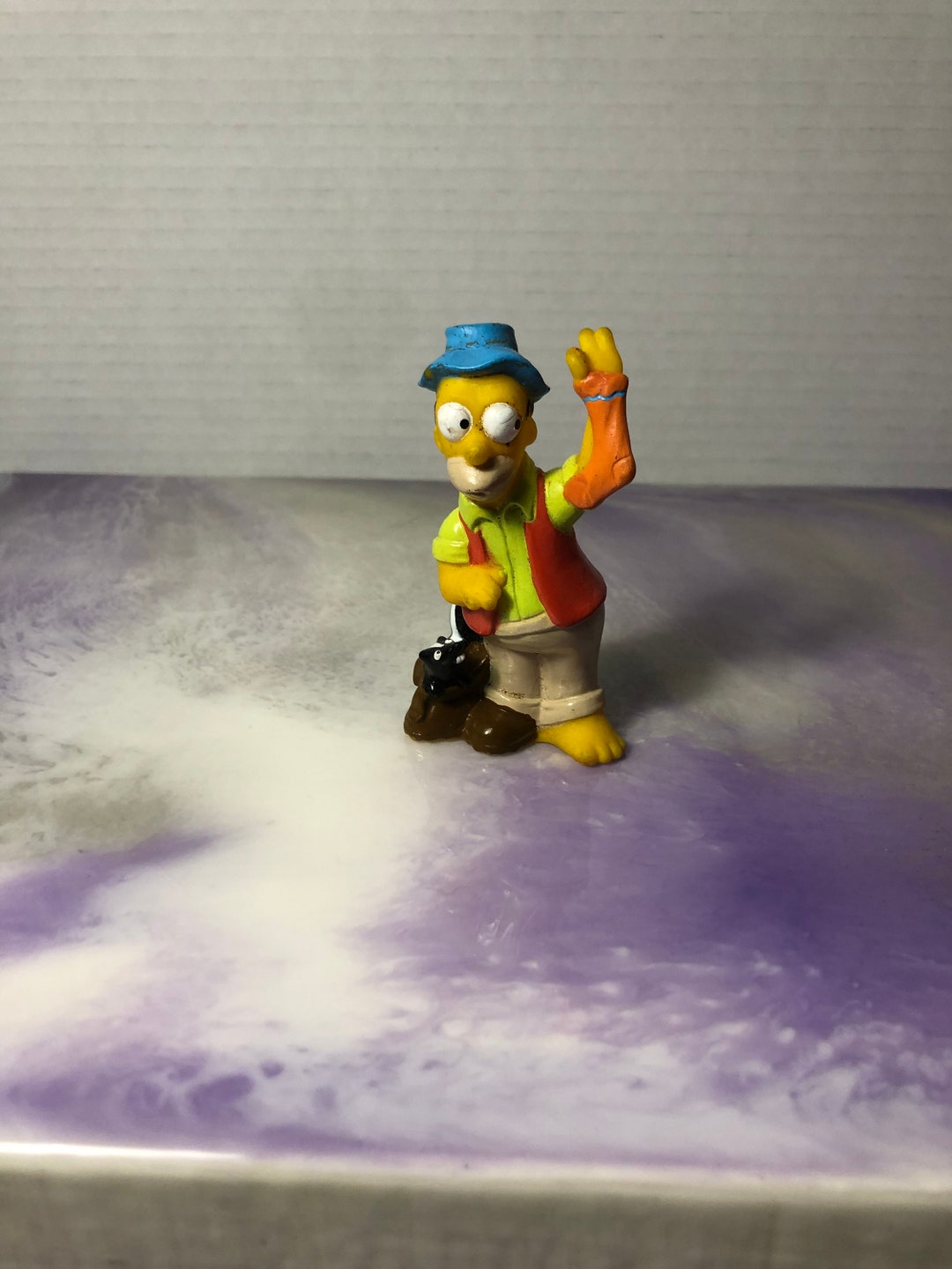 Vintage Simpsons Homer Simpson PVC Figure Cake Topper - Rare Vintage ...