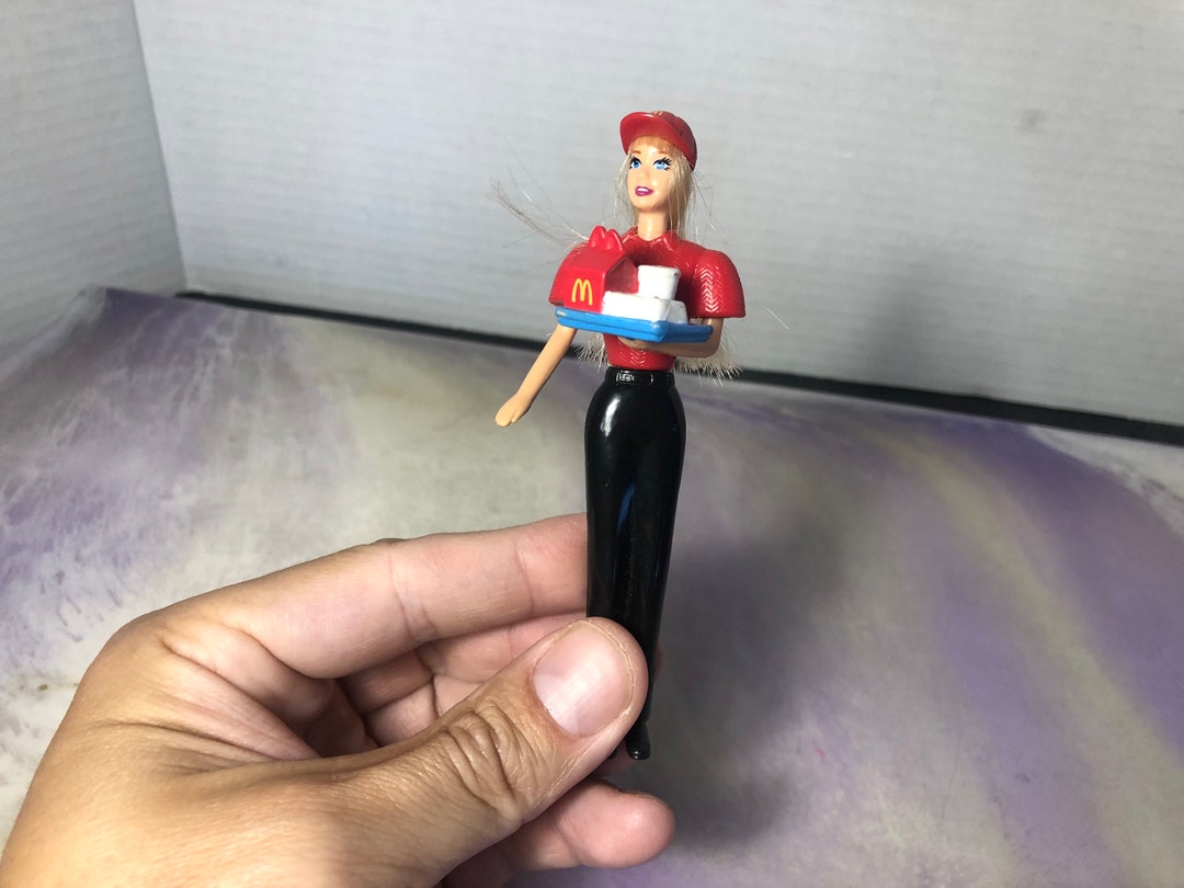 Vintage 1990's Used Mcdonald's Barbie Drive Thru Worker - Vintage ...