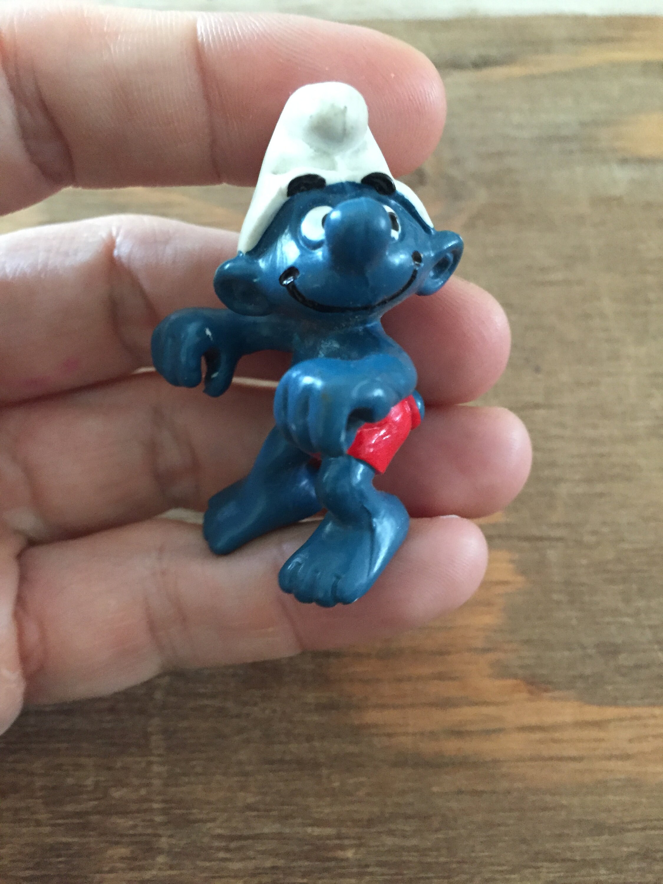 Vintage SMURFS Smurf Figure PVC Cake Topper Rare Vintage Toy - Etsy
