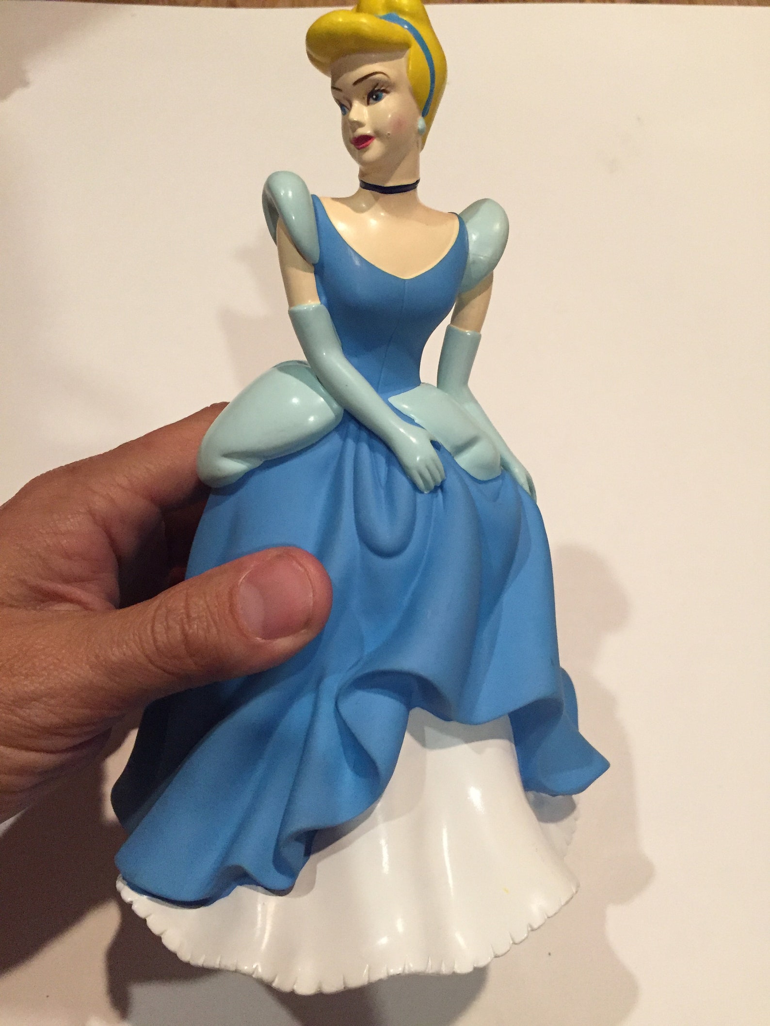 Vintage Applause Toys Disney Cinderella Coin Bank Assc Vinyl Disney ...