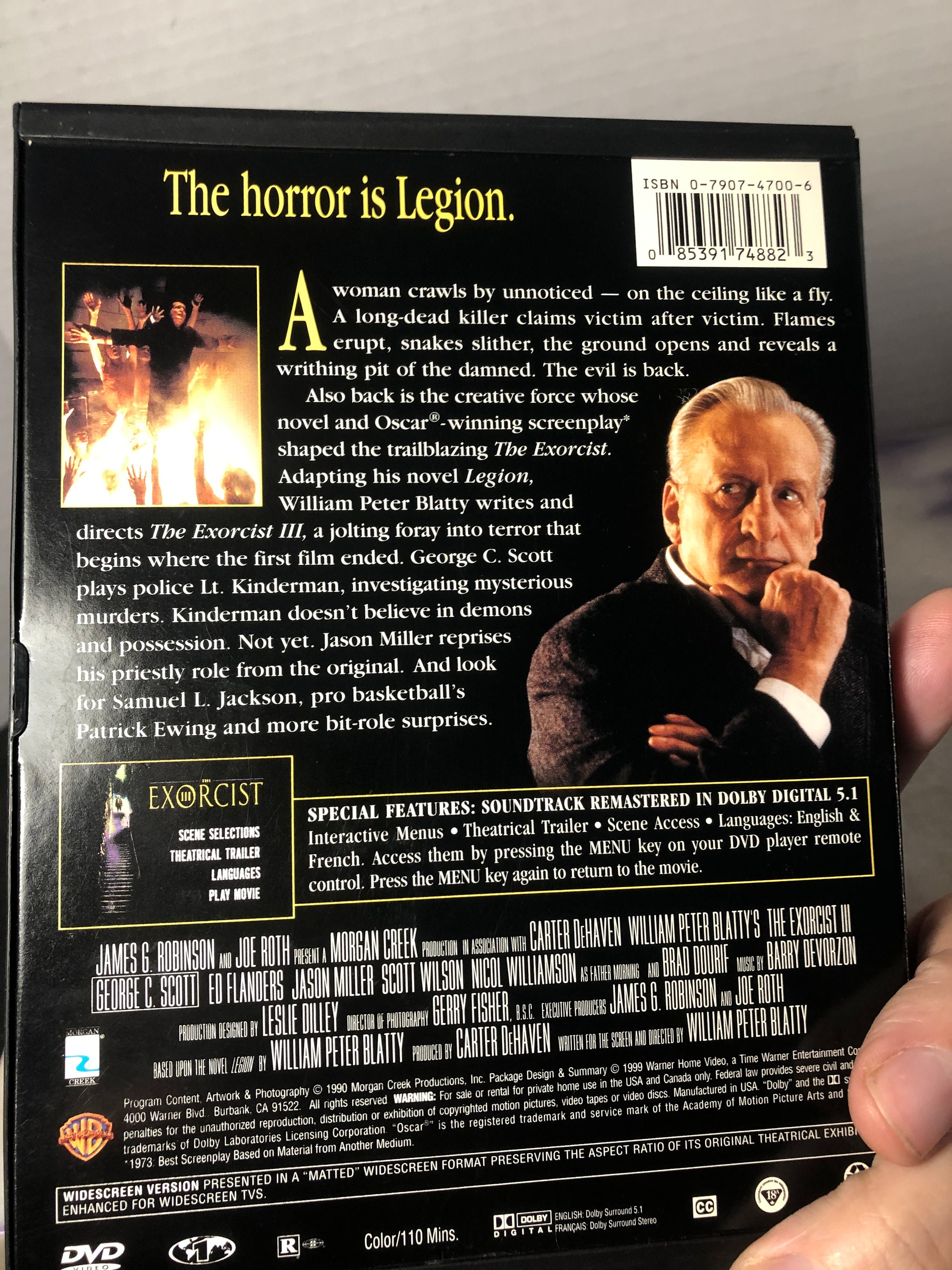 Exorcist 3 Dvd