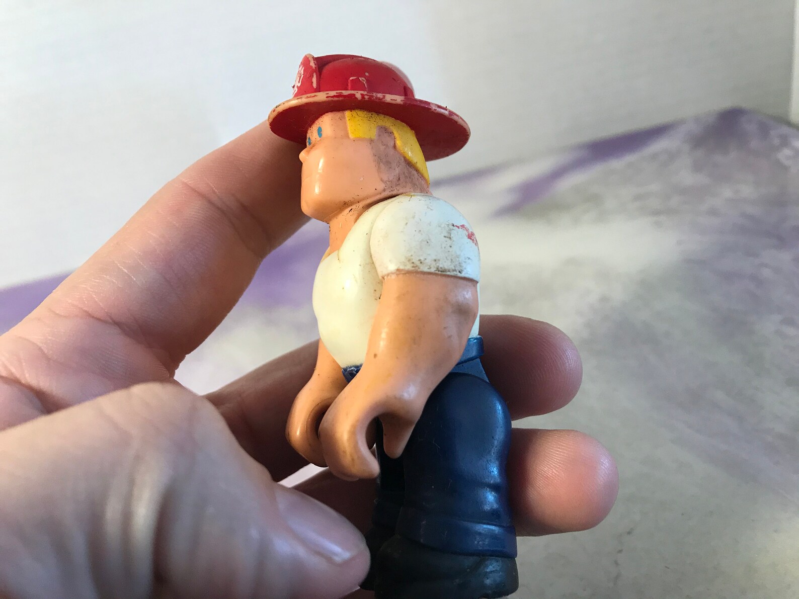 Vintage Tonka Fireman Action Figure Vintage Tonka Nostalgia - Etsy