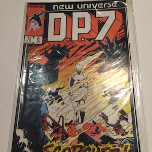 Vintage Marvel Comics New Universe DP7 #6 - Rare Vintage Obscure Marvel ...
