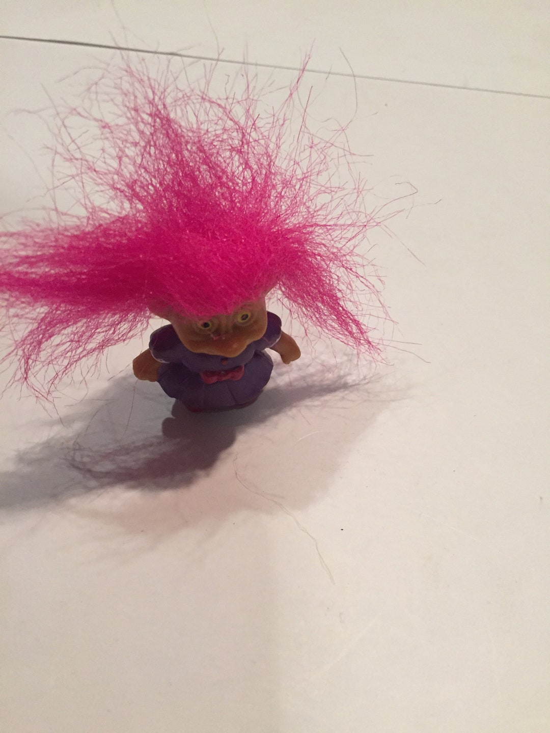 Russ Troll Styled Pink Haired Figurine - Russ Troll Doll - Pink Hair ...
