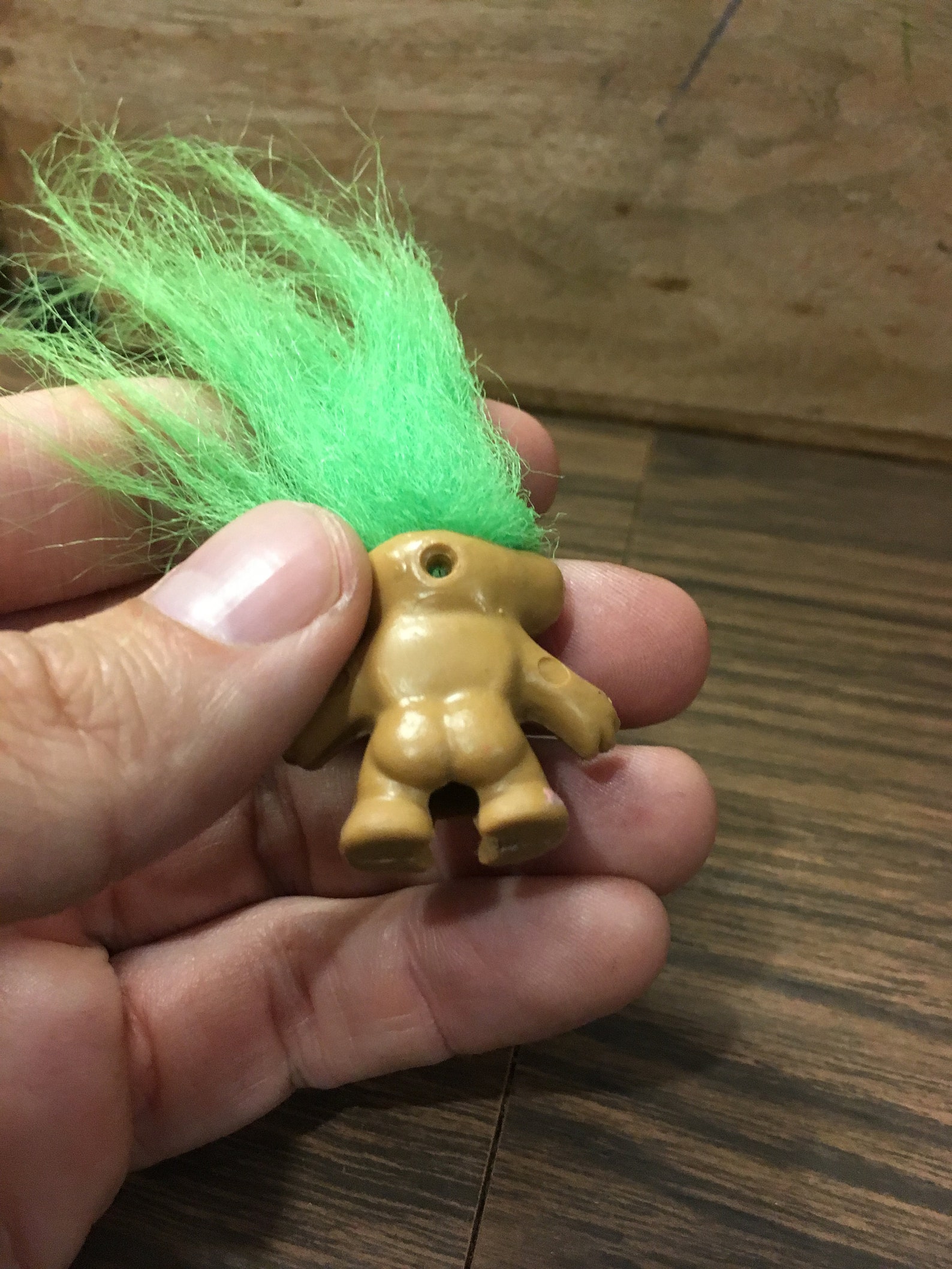 Russ Troll Green Hair Mini Troll Pencil Topper Vintage Rare - Etsy