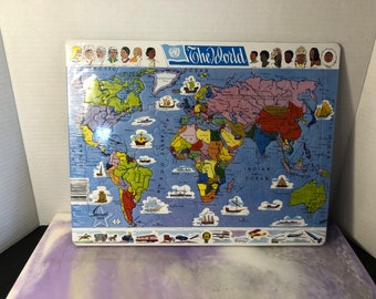 World Map 1990’s - Etsy