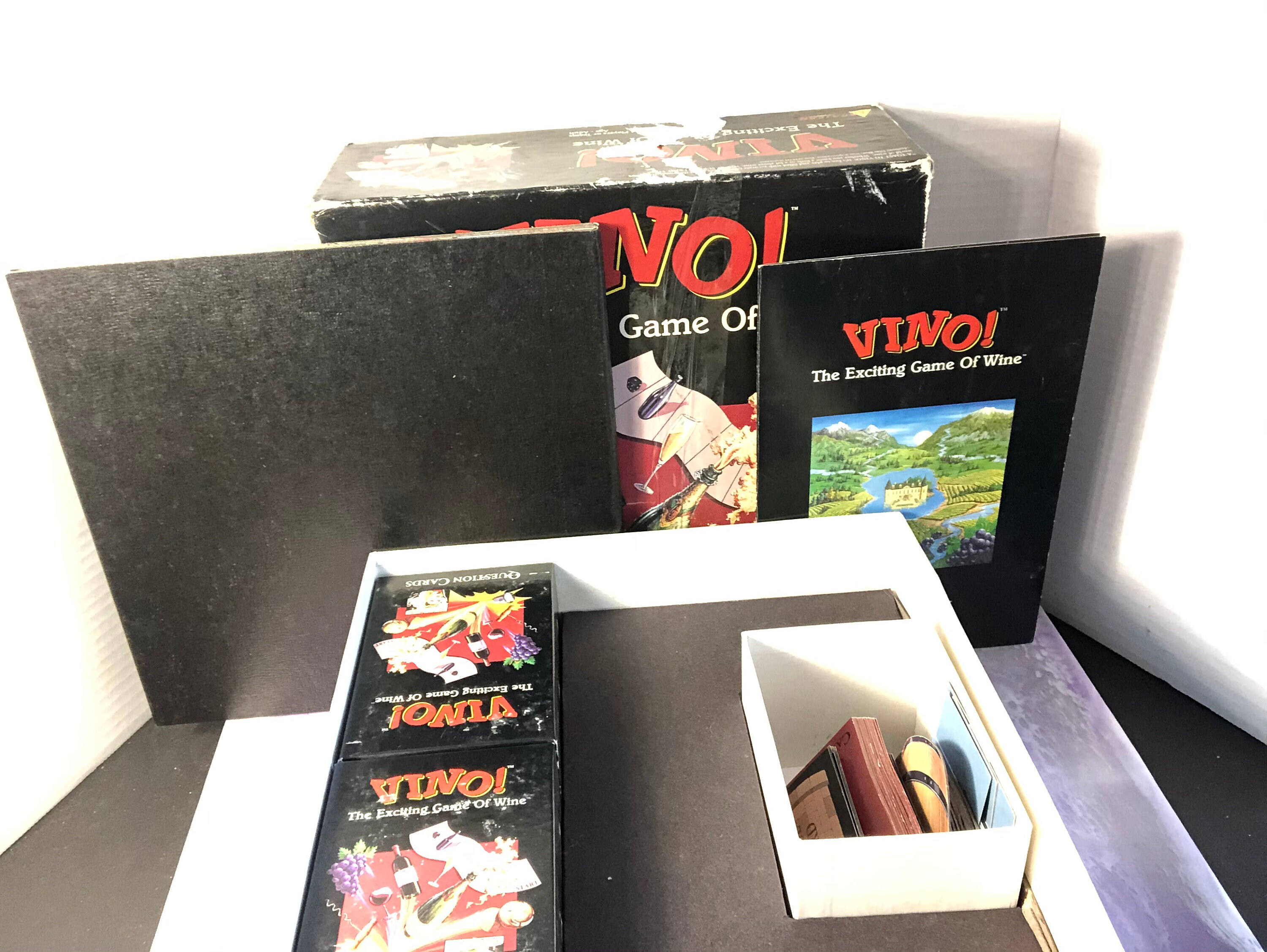 Vintage Rare VINO the Exciting Game of Wine Board Game Complete - 1980 ...