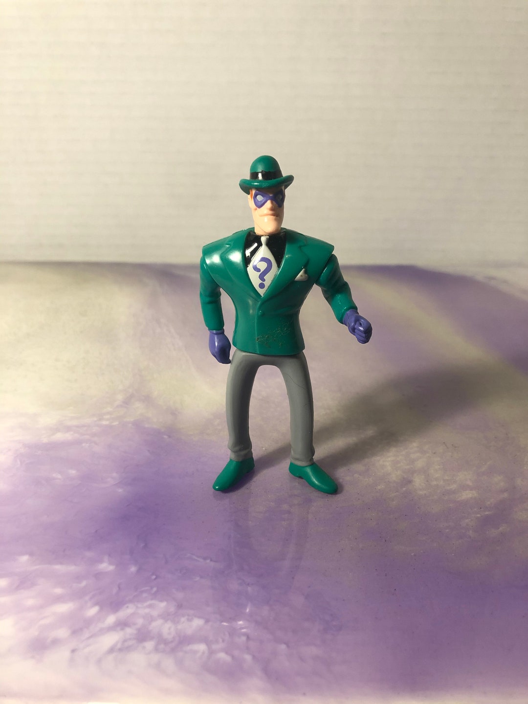Vintage Batman the Animated Series the Riddler Action Figure / Cake ...